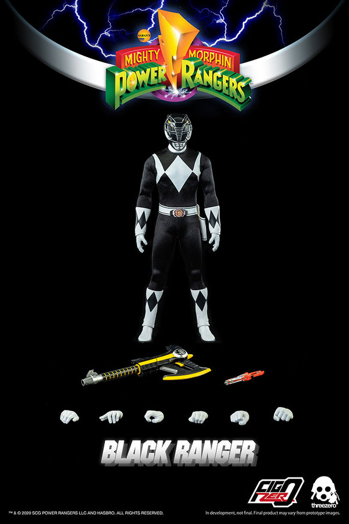 ThreeZero Mighty Morphin Power Rangers 6 Pack 1:6 Scale Figure Set ...
